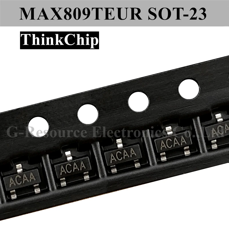 MAX809 Monitor SMD MCU, SOT 23, MAX809, IC (marcado ACAA), 20 Uds.|Herramientas para cables ...