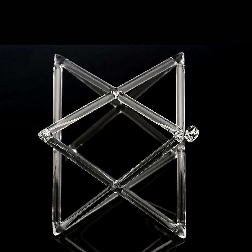Magic Merkaba 8 Inches Crystal Singing Pyramid For Healing Energy ...