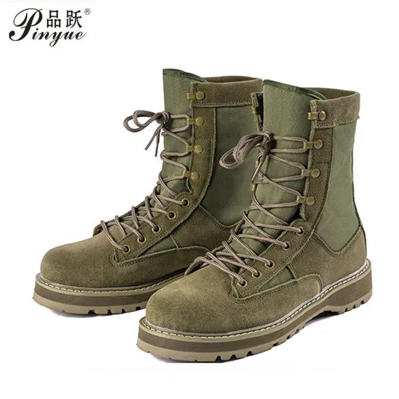 Botas militares de combate para hombre, calzado táctico militar, color ...