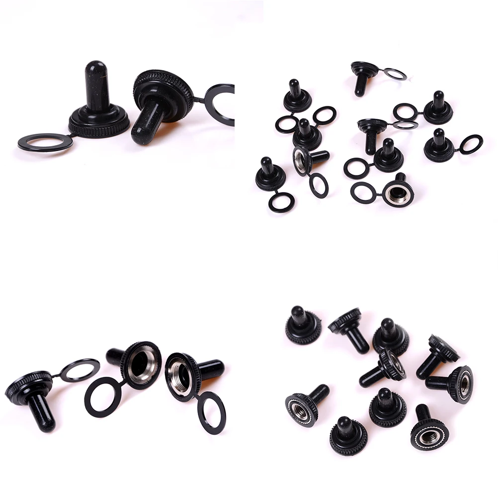 10PCS/LOT Toggle Switch Waterproof Rubber Resistance Cover Dust Cap ...