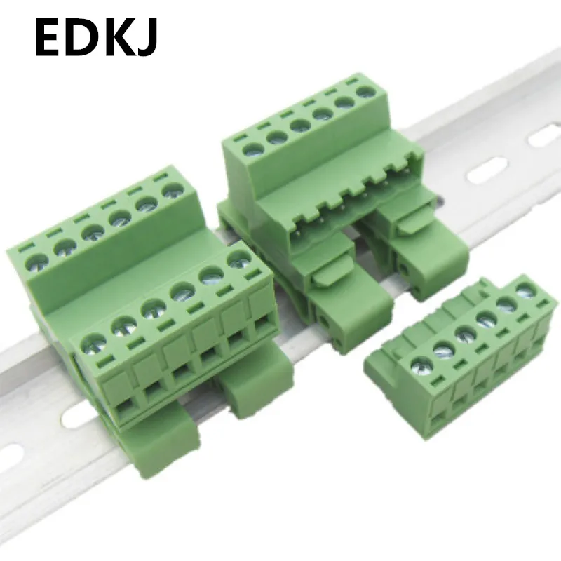 Juego-de-bloques-de-terminales-de-carril-Conector-de-montaje-de-carril ...