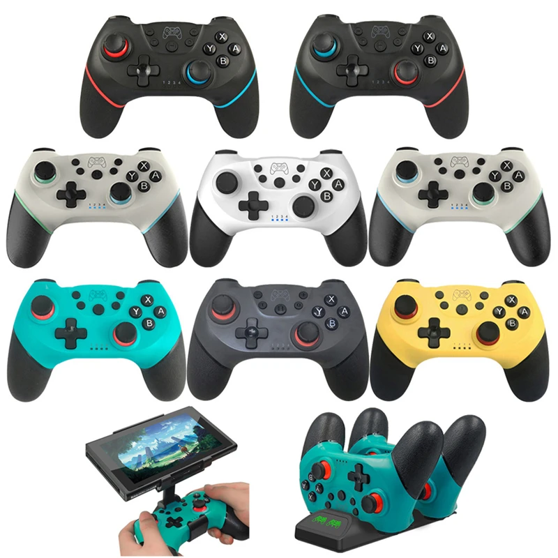 블루투스 호환 프로 게임패드 N Switch Ns Switch 콘솔 무선 게임패드 Usb 조이스틱 스위치 프로 컨트롤러