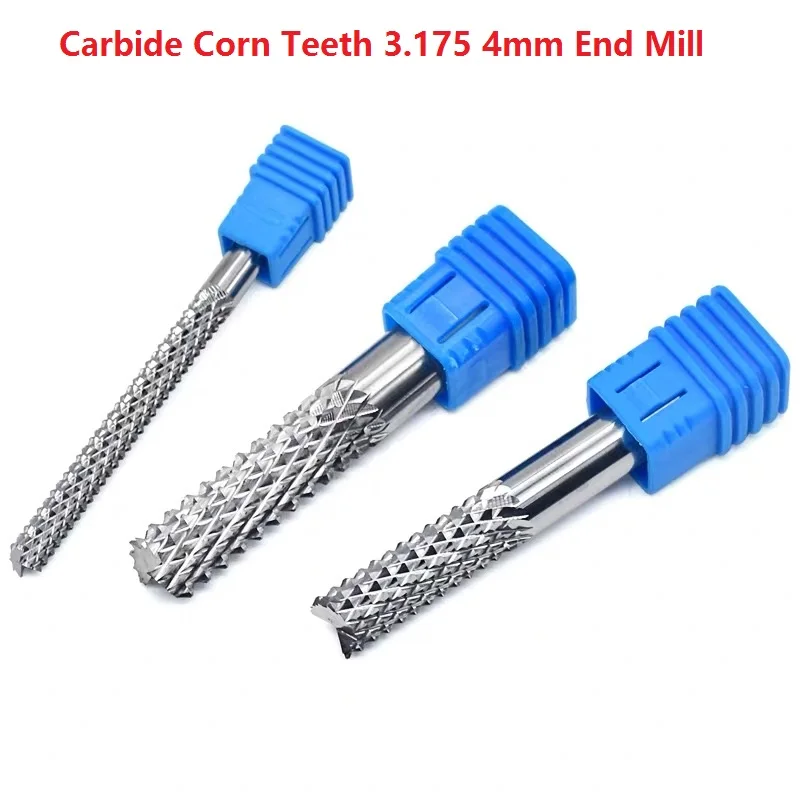 2pcs-Solid-Carbide-Corn-Teeth-3-175-4mm-End-Mill-pcb-milling-router-bit ...