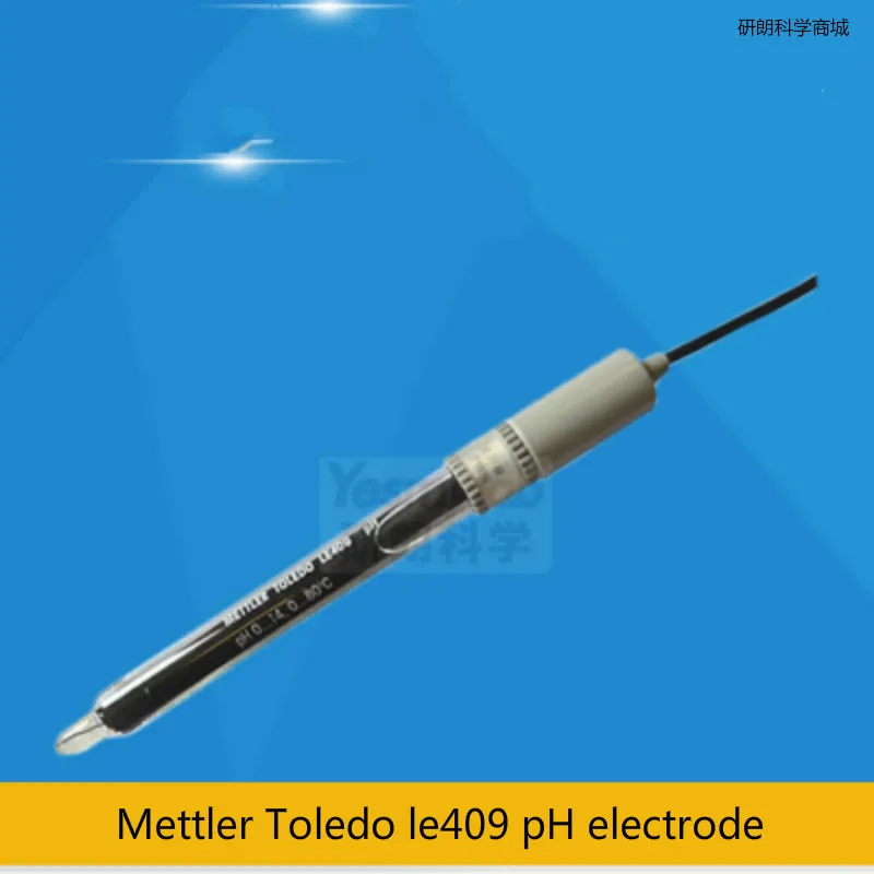 Mettler Toledo le409 pH electrode. Electrode sensor. BNC plug, glass ...