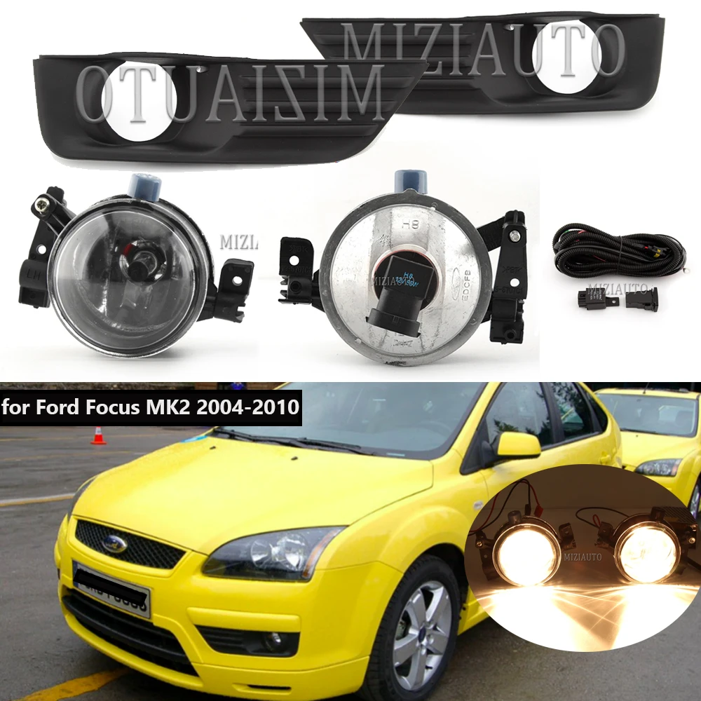 Fog-Lights-for-Ford-Focus-MK2-2004-2005-2006-2010-Covers-Fog-Lamps ...