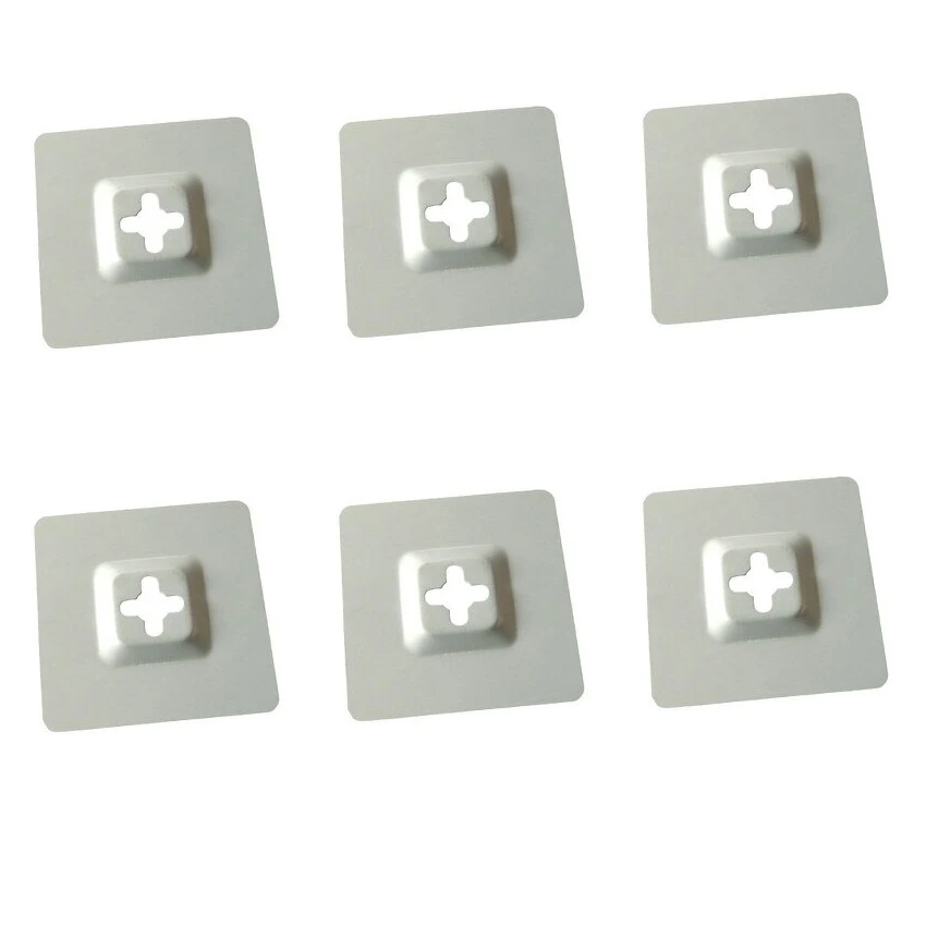 50pcs/lot Square Steel Frameless Glass Mirror Keyhole Sparrowtail ...