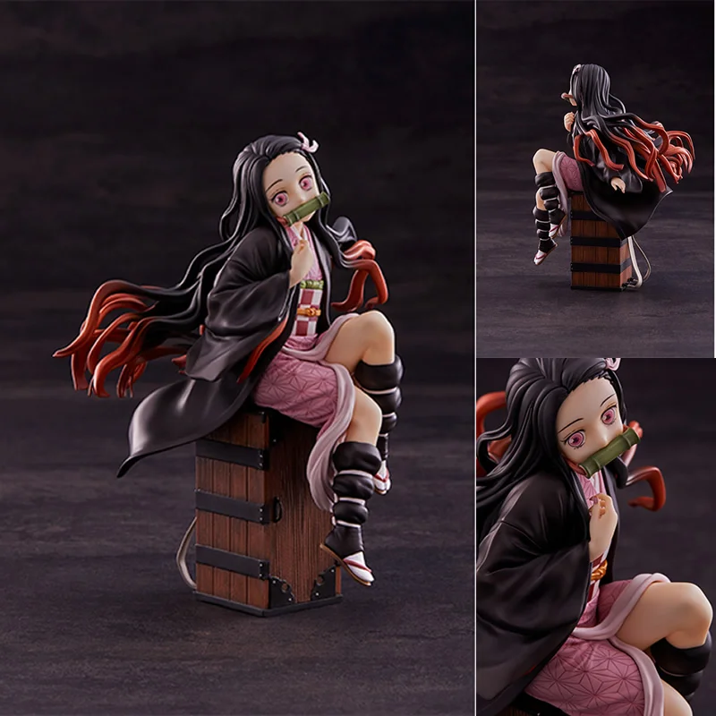 1/8 Demon Slayer: Kimetsu No Yaiba Kamado Nezuko Unpainted Cute Girl Gk ...