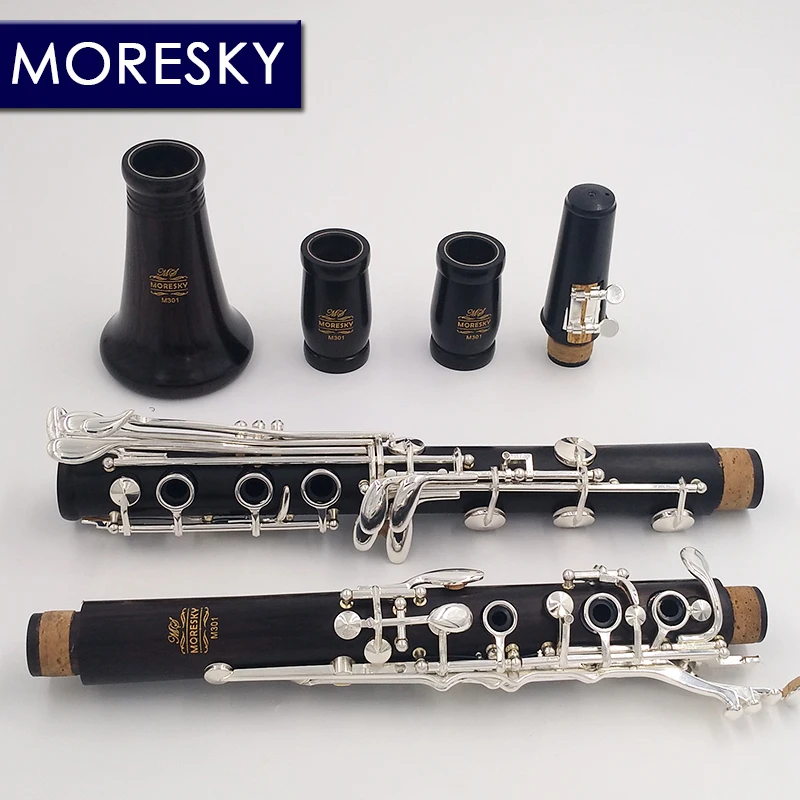 bohem-System-Ebony-clarinet-France-G-Tune-clarinet-Grenadilla-silver ...
