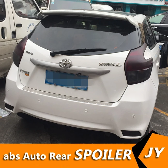 For Yaris Spoiler 2014 2017 Toyota Yaris Hatchback Spoiler YDKD ABS ...