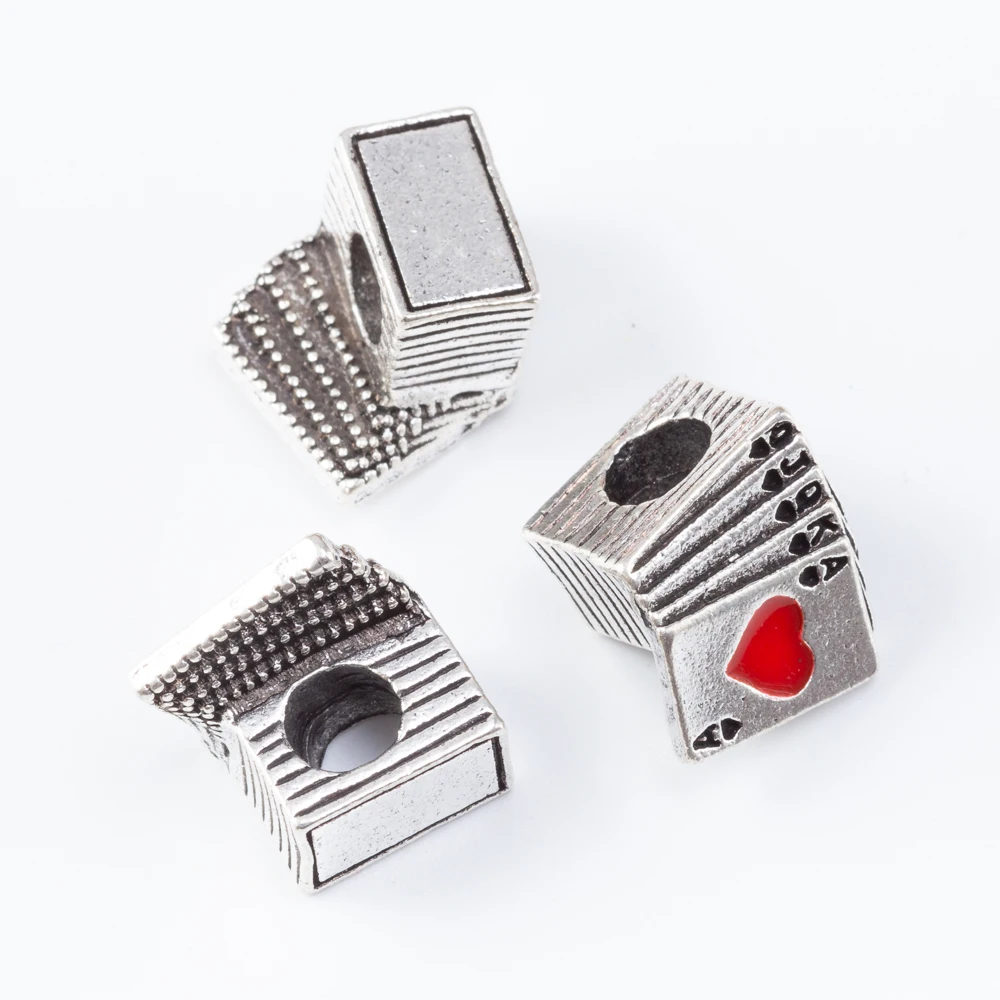 Ace Playing Card Pandora Bead | Playing Card Charms Diy | Pandora ...