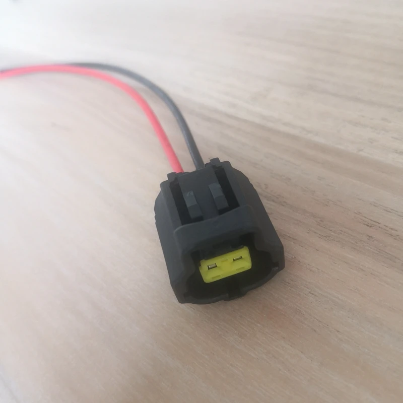 5 pçs/lote 2 pinos 2 vias conector do sensor de temperatura de água ...