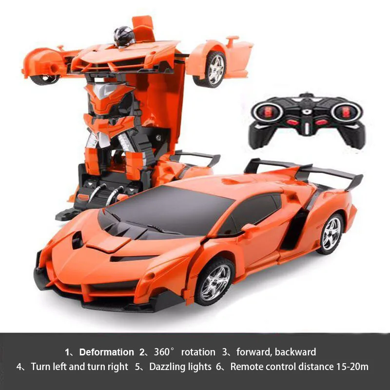 Rc Transformer 2 in 1 RC Car Driving Sports Cars drive Transformation ...