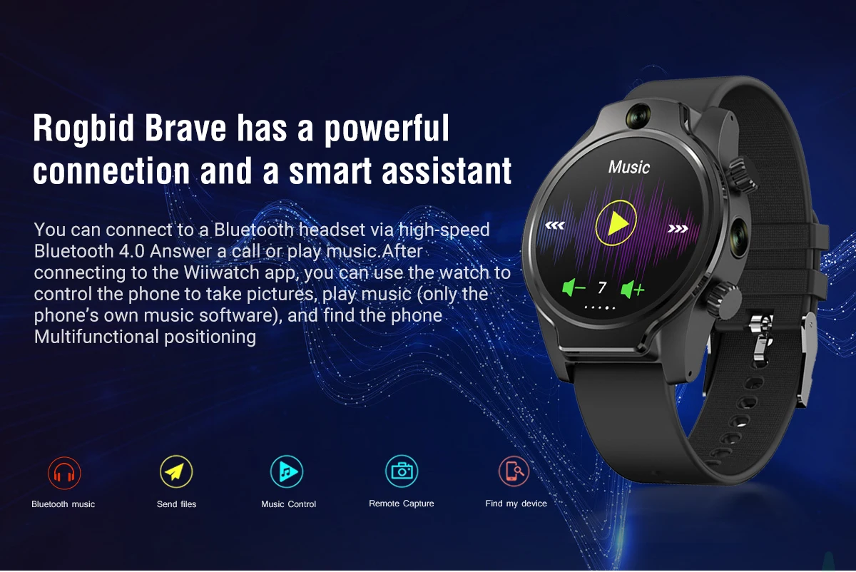 Buy Rogbid Brave Smartwatch at the Best Price on MeanBuy