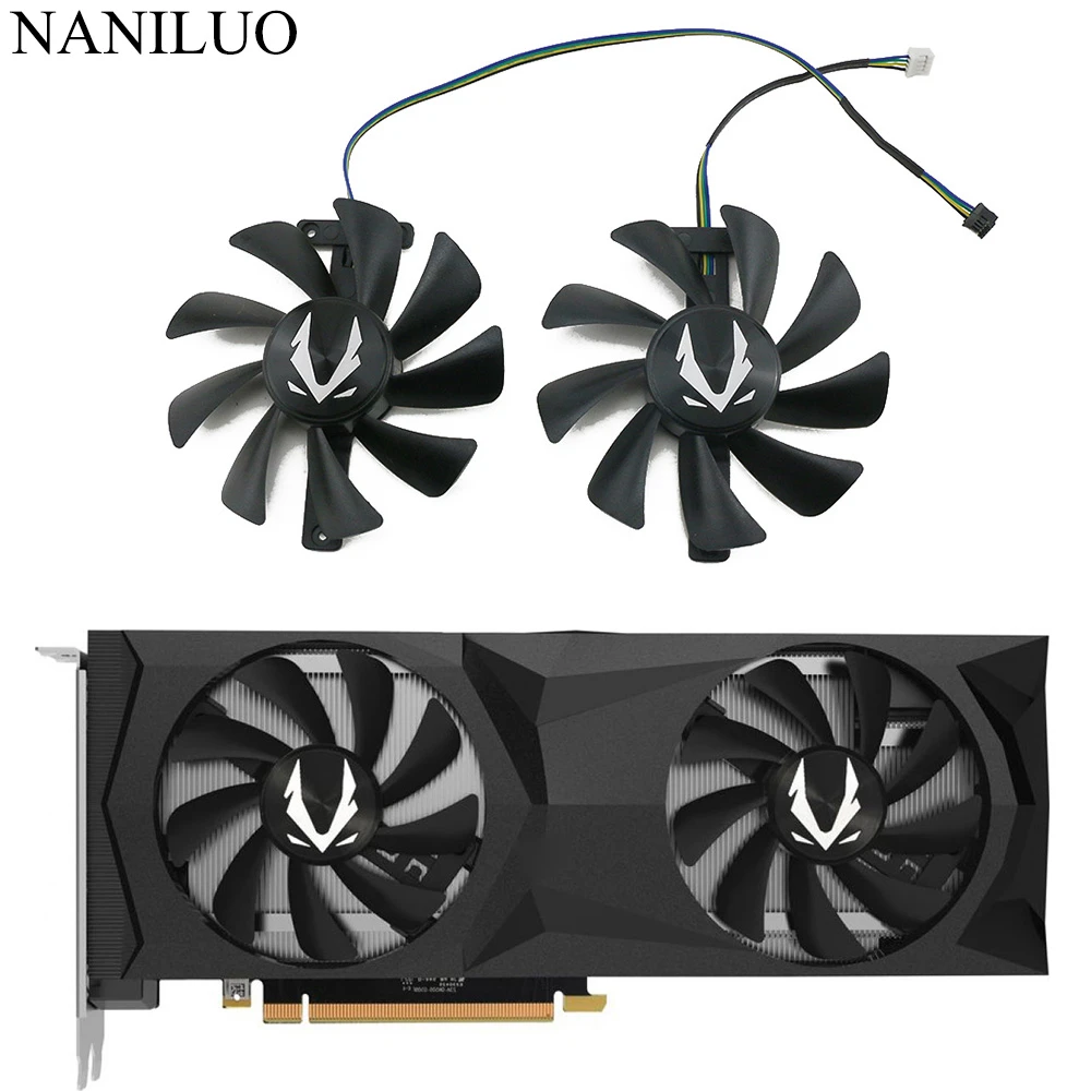 Ventilador De GPU De Bajo Perfil Para ZOTAC GeForce GTX GAMING 1650, Nuevo, 45MM, Pines ...
