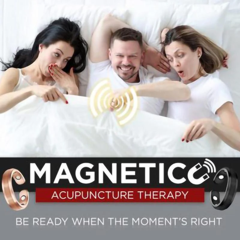 Creativity Resizable Magnetic Ring For Men Women Gift Anti Magnet Rings ...