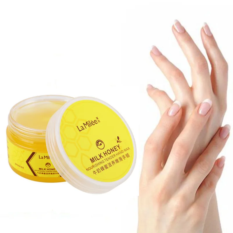 Milk Honey Hand Mask Hand Wax Moisturizing Whitening Skin Care ...