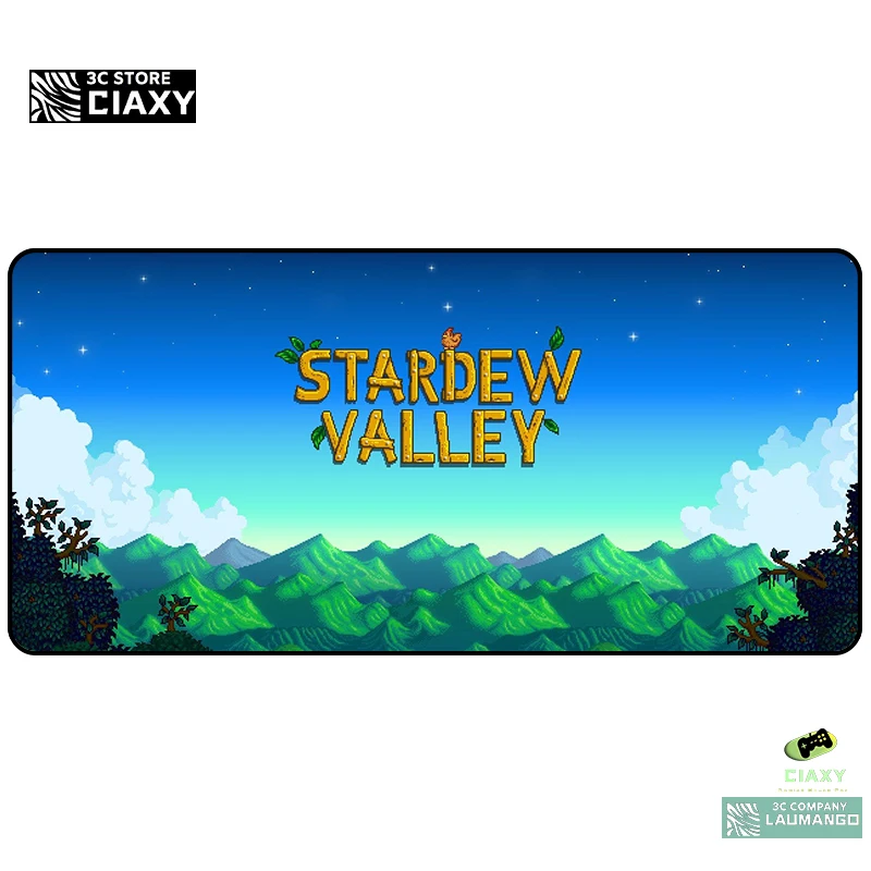 Anime Mouse Pad Gamer Accessories Computer Mousepad Stardew Valley Mat ...