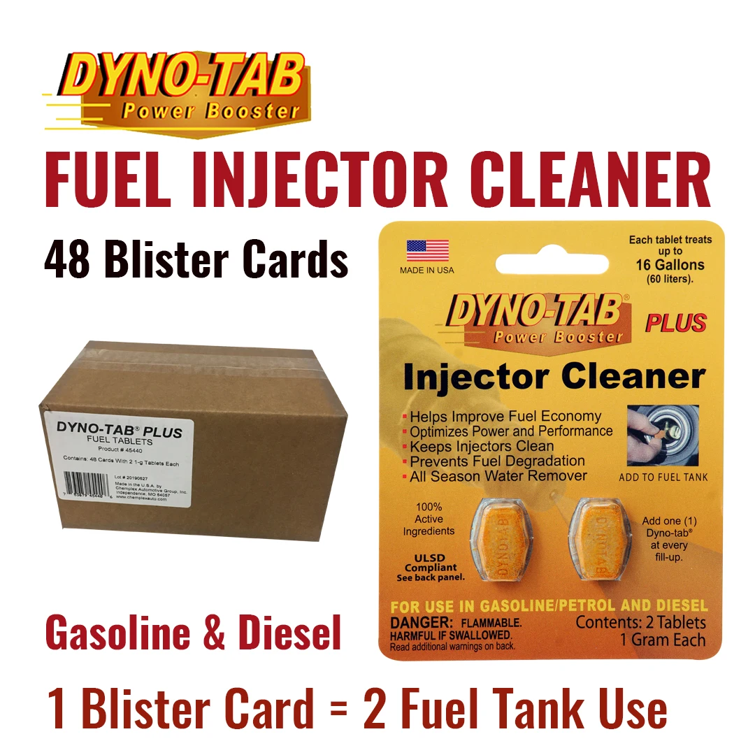 Dyno-tab-injector-cleaner-Petrol-Gasoline-and-Diesel-carbon-cleaner ...