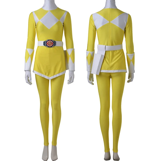Female Yellow Power Ranger Costume
