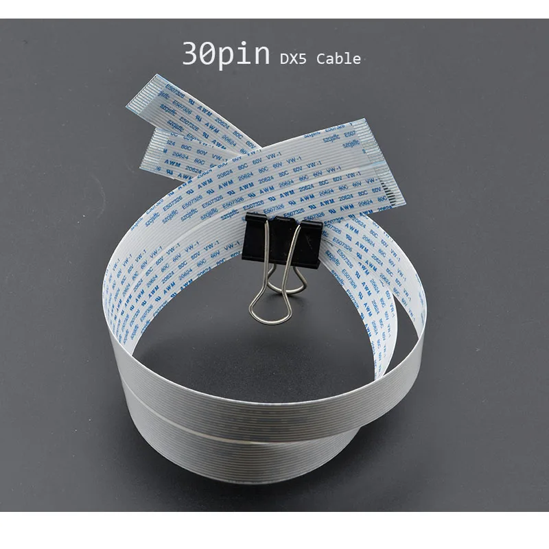 1PC For Epson DX5 print head cable FFC flat data cable for Skycolor ...