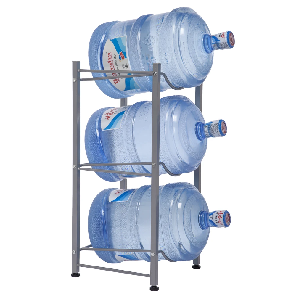 3-tier Water Bucket Rack Stainless Steel Heavy Duty Water Cooler Jug ...