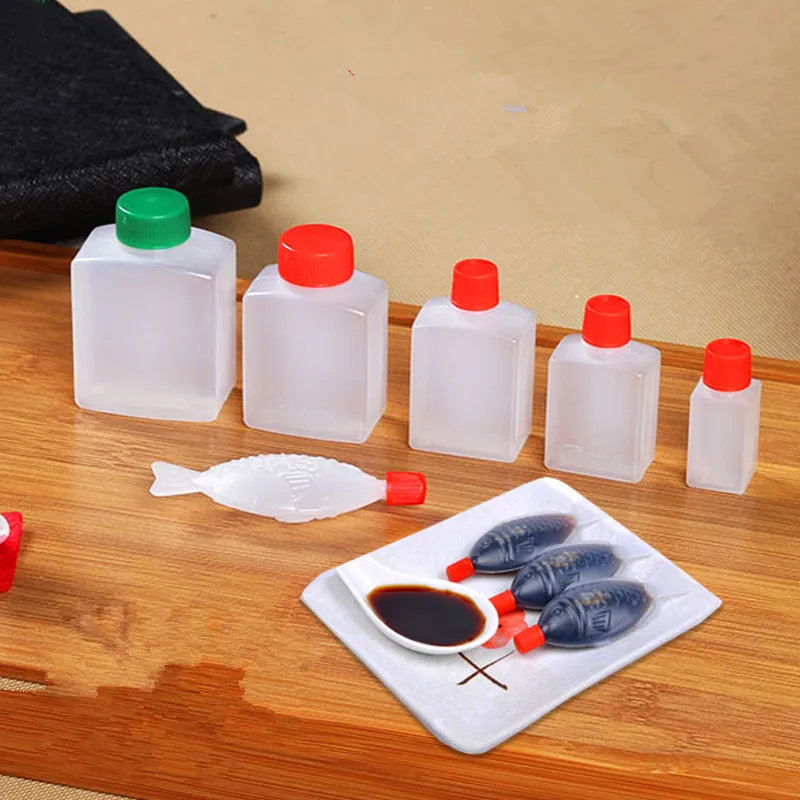Small Bottles Party Favors | Plastic Disposable Soy Bottles - 100pcs ...