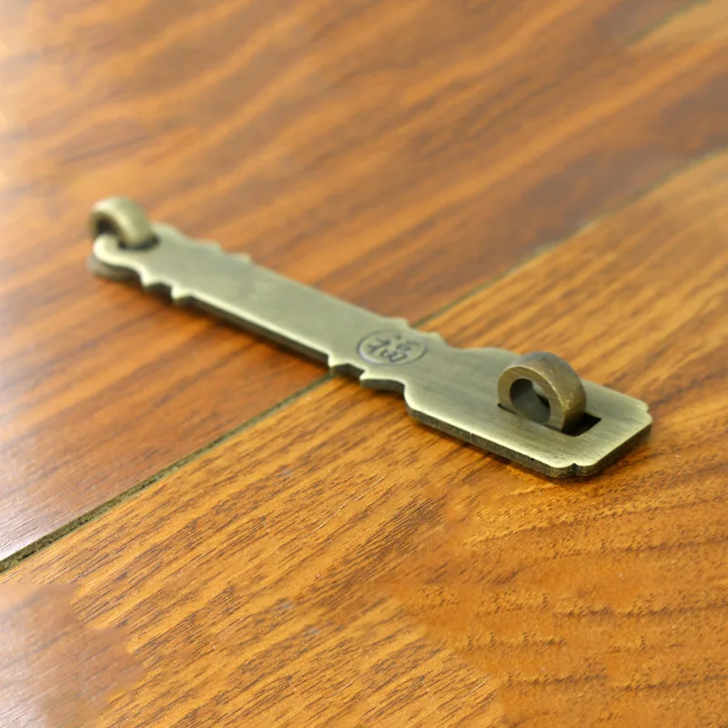 72mm-Wood-Door-Brass-Hasp-Furniture-Buckle-Cabinet-Lock-Antique-Chinese ...
