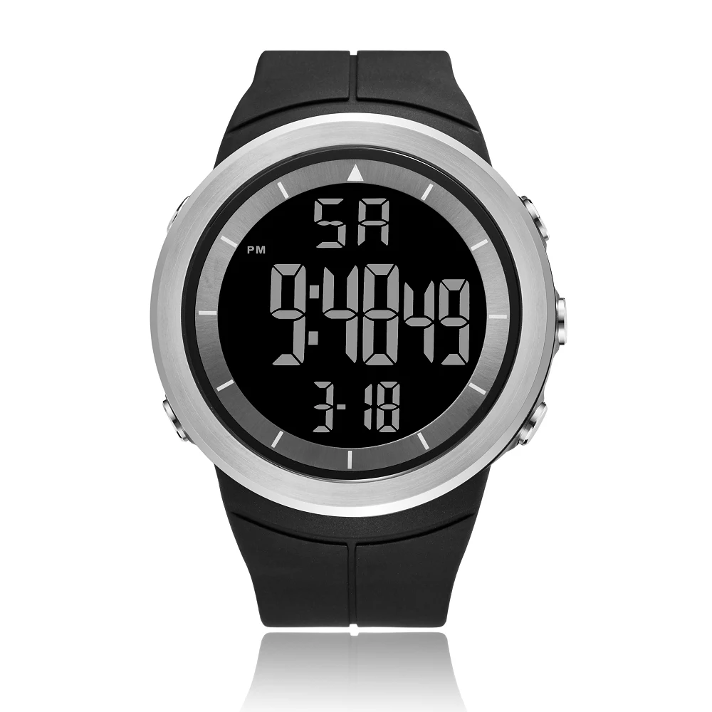 Sport White Digital Wrist Watch | Men Sport White Digital Watch ...