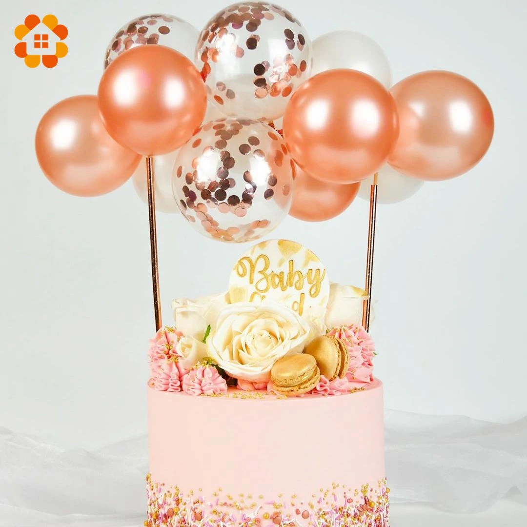 5Inch-Cake-Balloons-Cake-Topper-Cloud-Shape-Confetti-Balloon-Cake ...