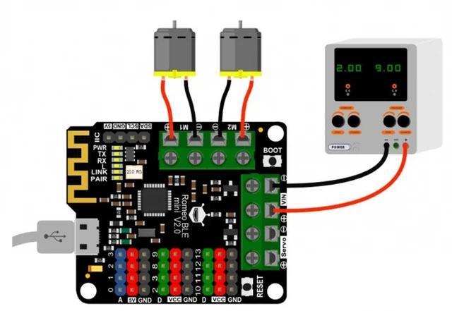 DFRobot Romeo BLE Mini Small Controller For Robot Based On, 53% OFF
