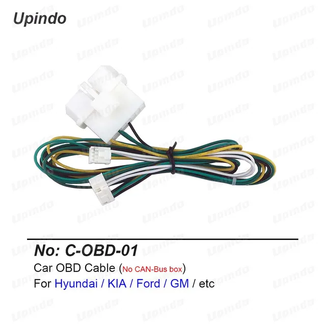 Car OBD Cable with CAN-Bus Adapter Wiring Harness Connector Socket for ...