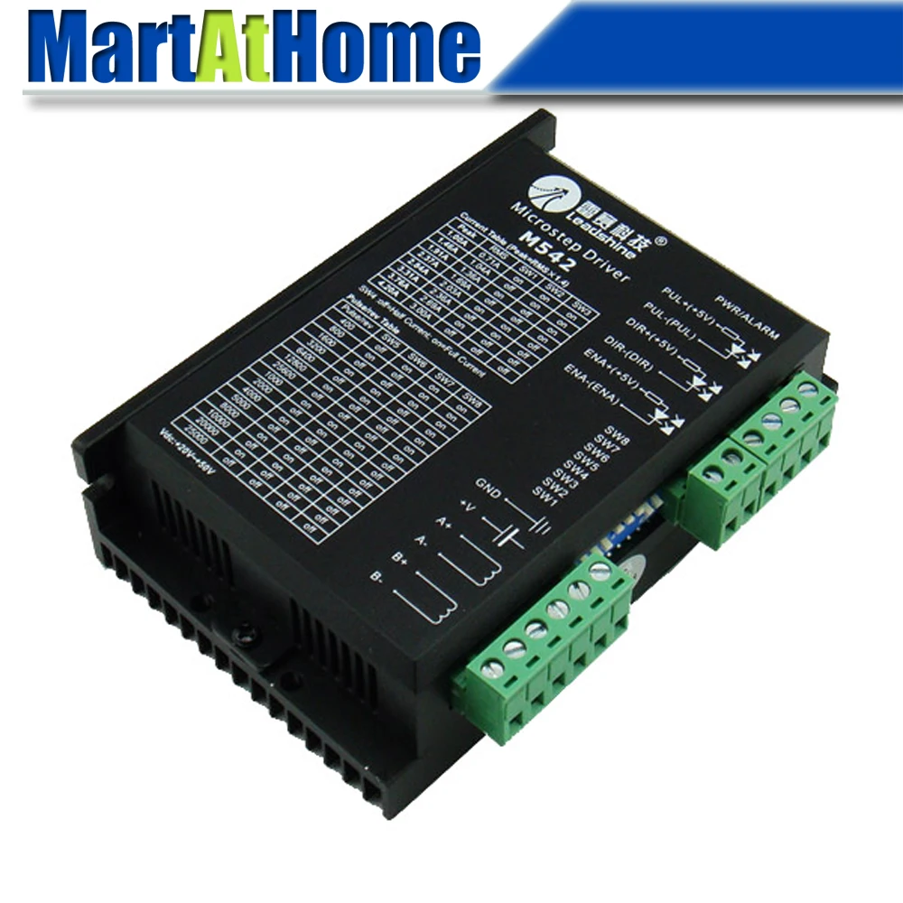 Leadshine M542 Cnc Stepper Driver Stepping Motor Driver 300 Khz 4.2a 50v Dc #sm024 - Motor ...