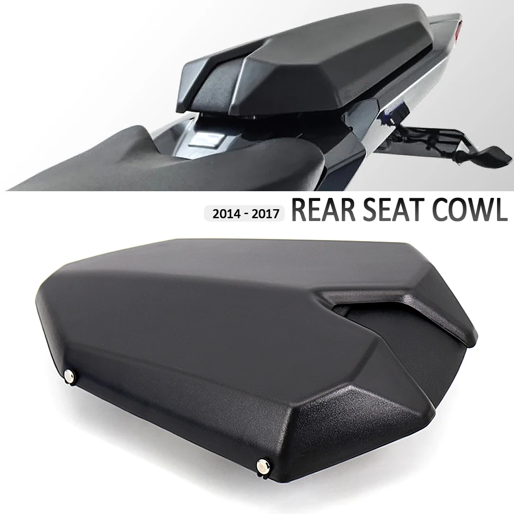 2014 2015 2016 2017 motocicleta abs passageiro traseiro seat cover cowl ...