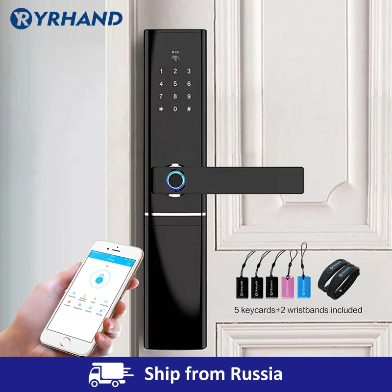 keyless waterproof fingerprint smart lock ,Electronic Intelligent ...