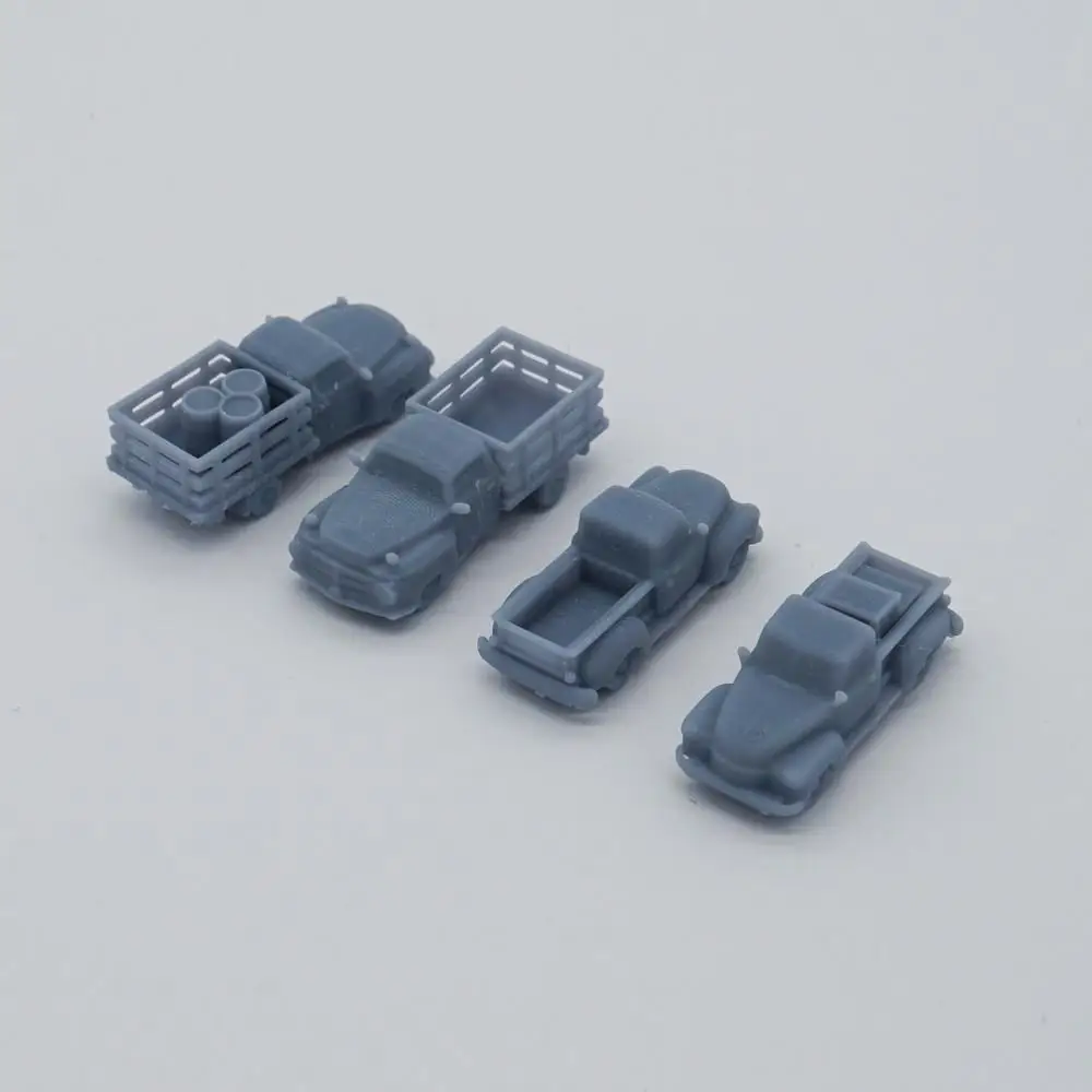 Outland Models Model Railroad Scenery Classic Pick-up Truck Set w Goods ...