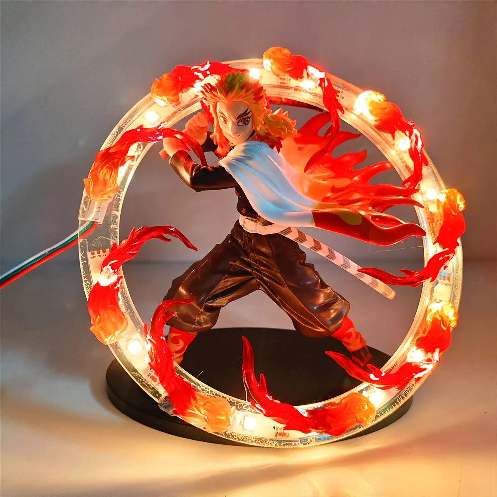 Anime-Demon-Slayer-Rengoku-Kyoujurou-Fire-Circle-Rising-Scorching-Sun ...