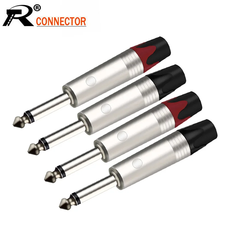 Plug Connectors Guitar | Guitar Jack Connectors | R Connector Jack 6.35 ...