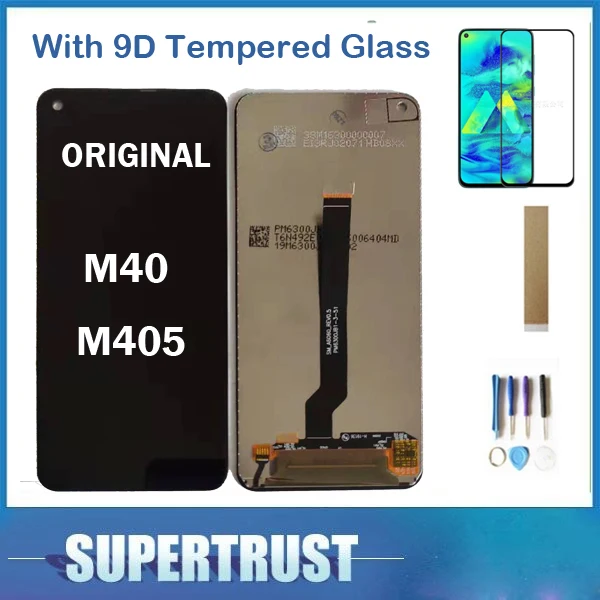 Original para Samsung M40 M405 SM M405F LCD pantalla táctil Sensor ...