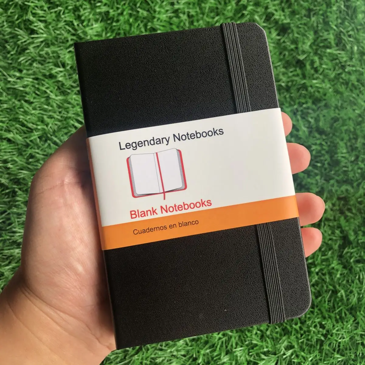 CAHIER,BLACK-A6 BLANK--Carnet De Croquis A6 3.5 "x 5.5", Carnet De ...