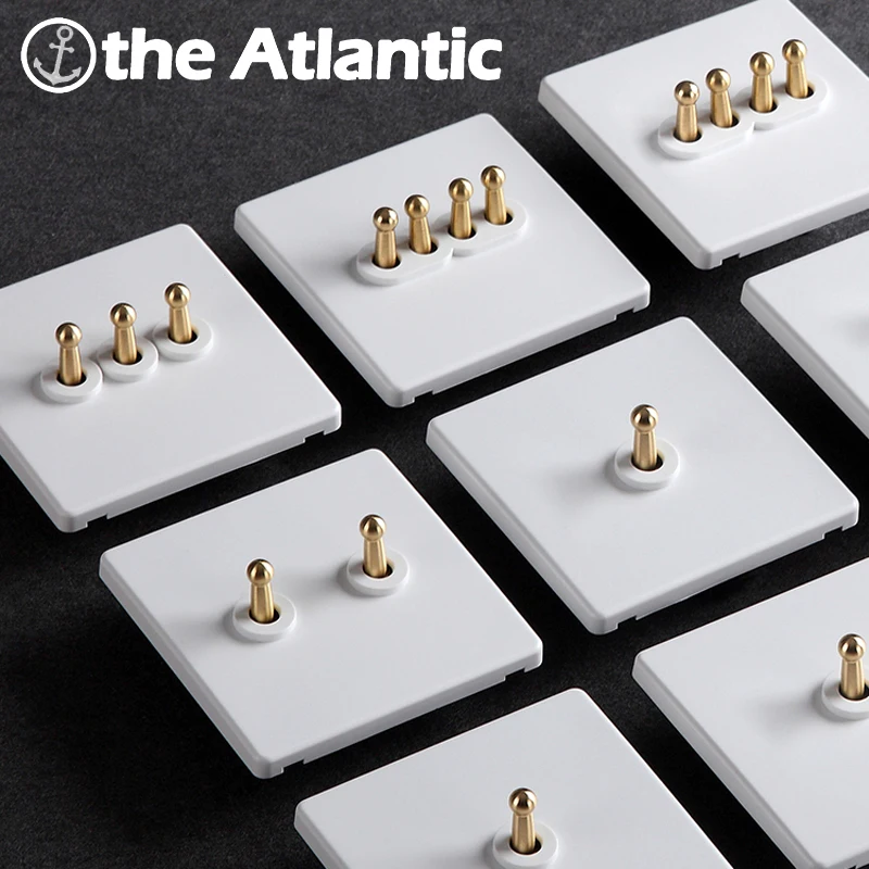 Toggle Light Switch White | Brass Toggle Light Switch | Brass Switch ...