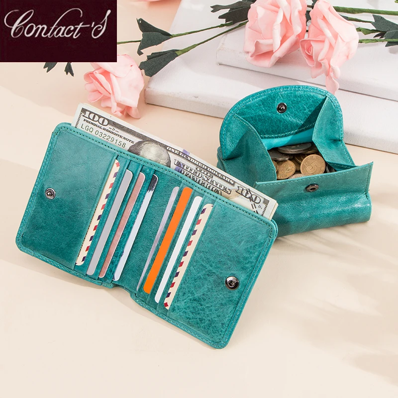 Contact'S Fashion Genuine Leather Designer Wallets Luxury for Women ...