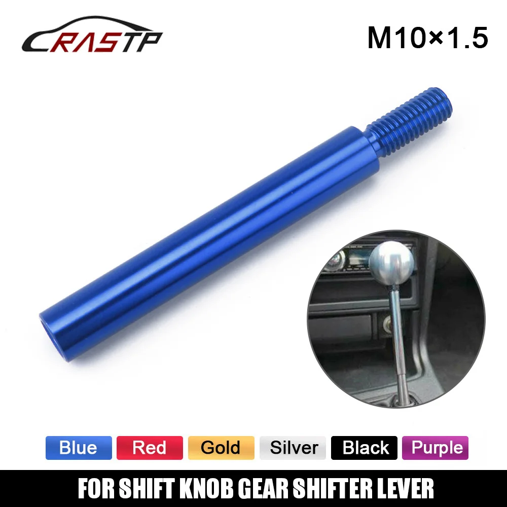 M10x1.5 Shift Knob Extension For Manual Gear Shifter Lever Extender ...