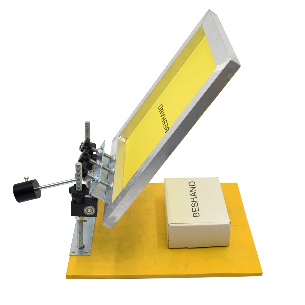 Screen Frame Hinge Clamps 25cm Width Silk Screen Printing Machine Head ...