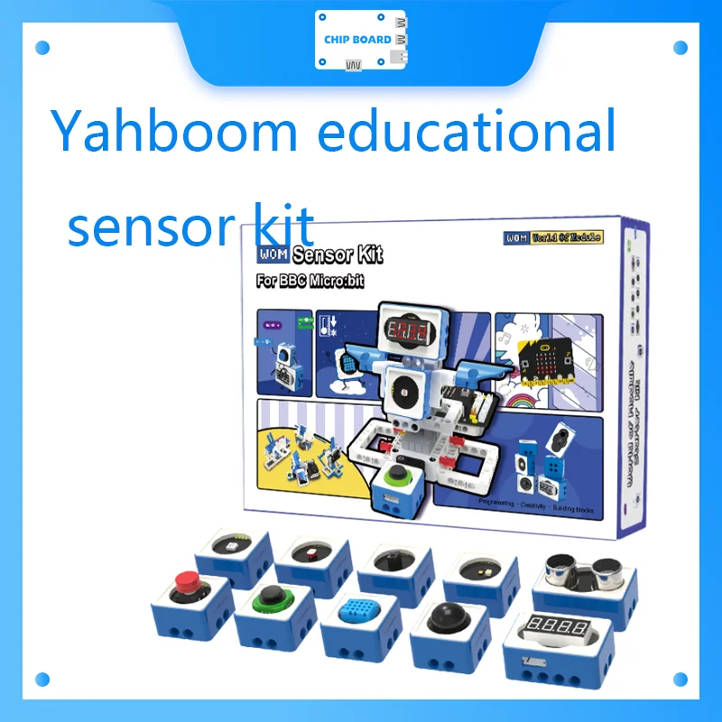 Yahboom kit sensor educacional para python e makecode programação ...