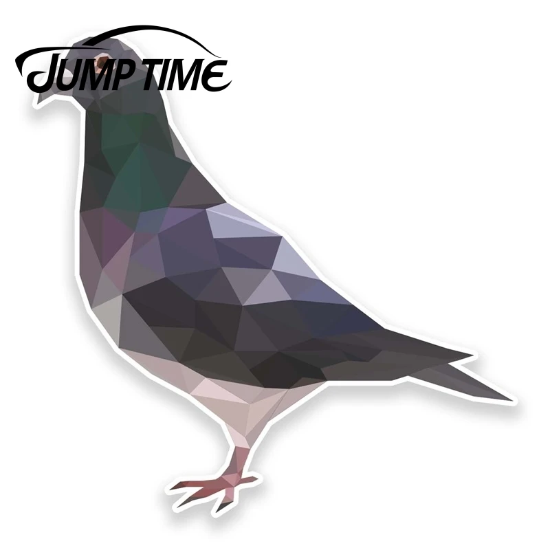 Jump Time for Abstract Pigeon Vinyl Sticker Decal Laptop Car Bike ...