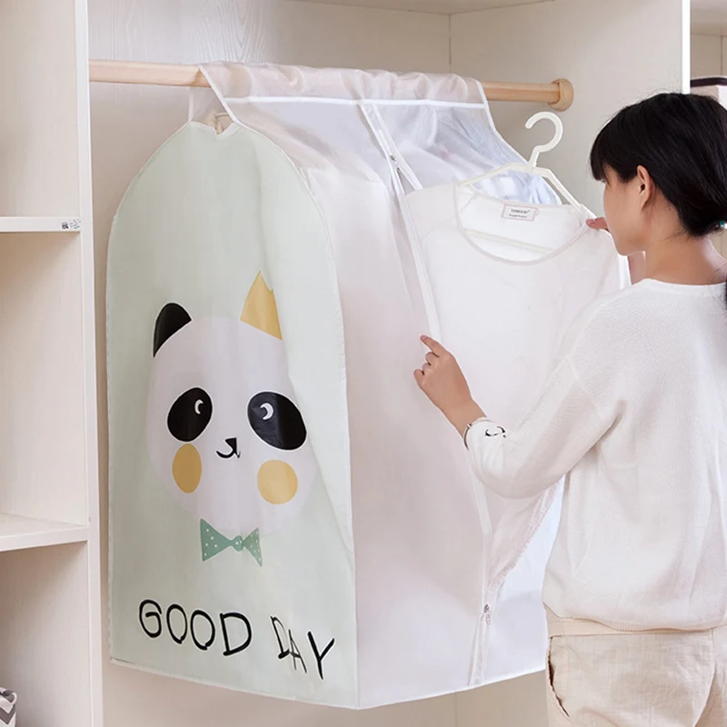 Capa Protetora Para Roupas Com Estampa De Desenho Animado, Proteção ...