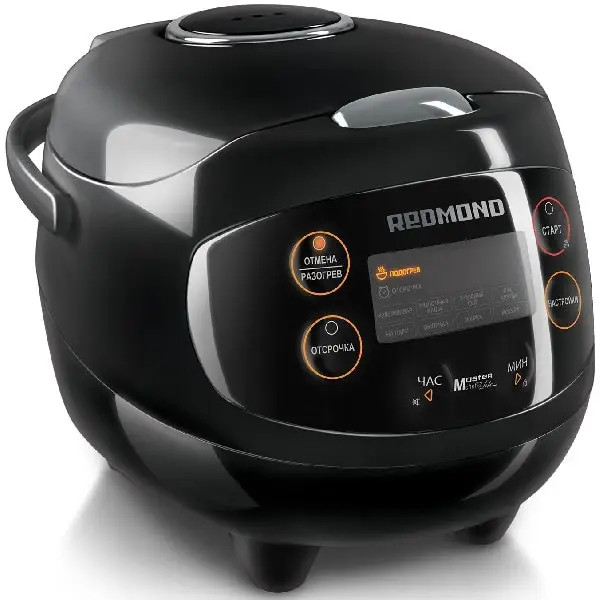 Slow cooker Redmond RMC 03 Black kitchen appliances Multi Cookers ...