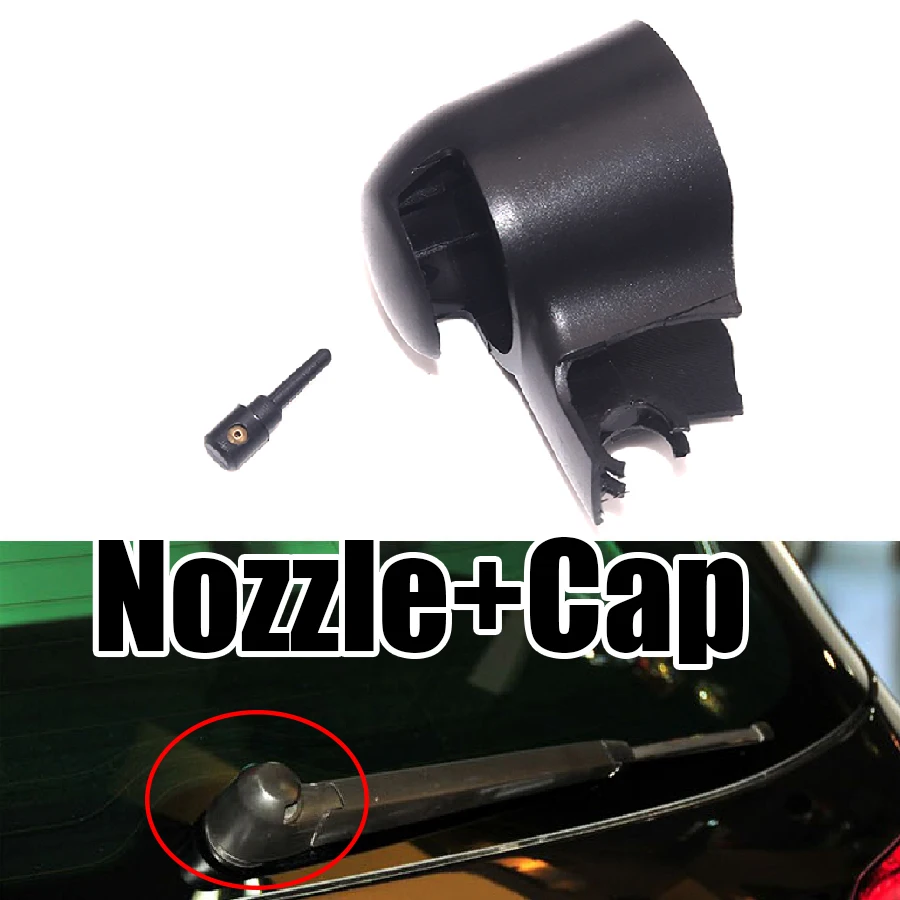 Wooeight 1pc Rear Windscreen Wiper Washer 3b9955985a With Cap Fit For ...