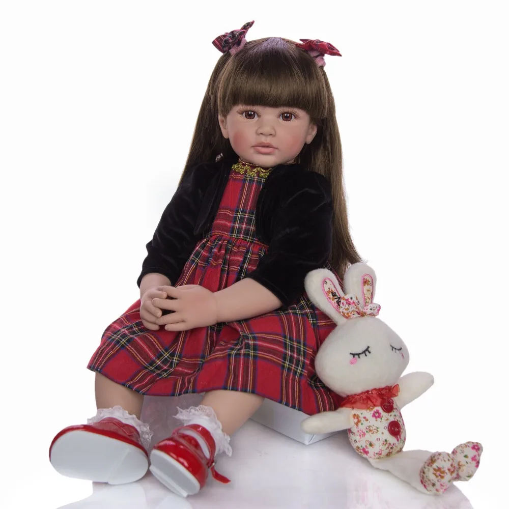 bebes-doll-Inch-Reborn-Dolls-60-cm-Cloth-Body-Realistic-Princess-Girl ...