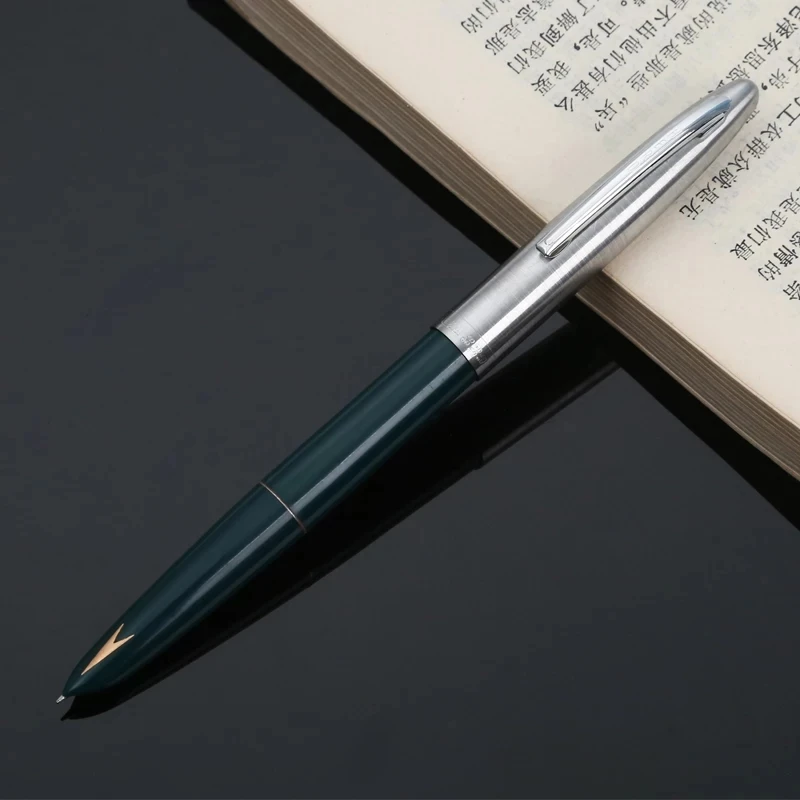 Early HERO Pens 329-2 Fountain Pen Arrow Embed Vintage Ink Pen Fine Nib ...